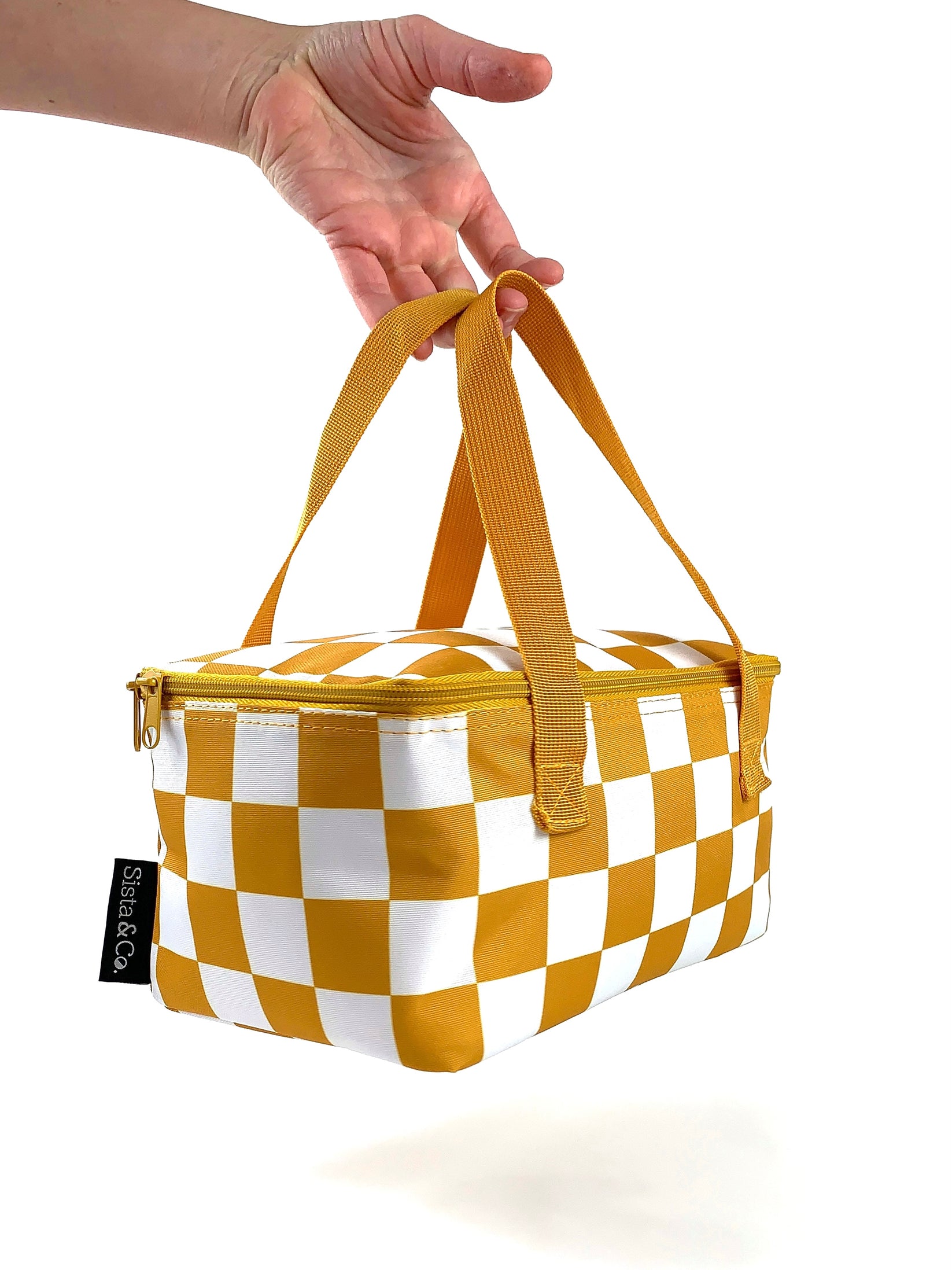 Sista & Co. 'Checkers' Lunch Bag | Stylish, Practical & Perfect for On ...